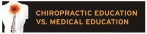 Chiropractic education vs. medical education - Pyatetsky Family ...